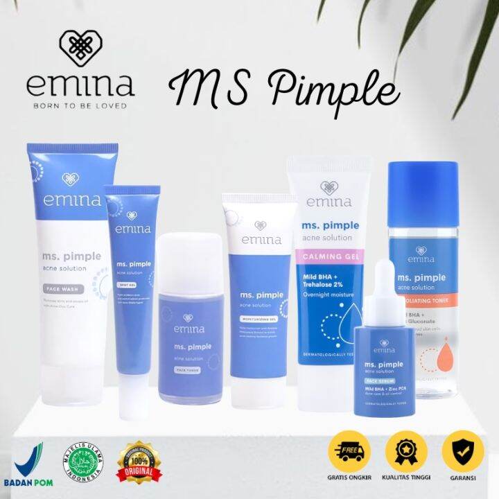Ms Pimple Emina Acne Solution Series | Lazada Indonesia