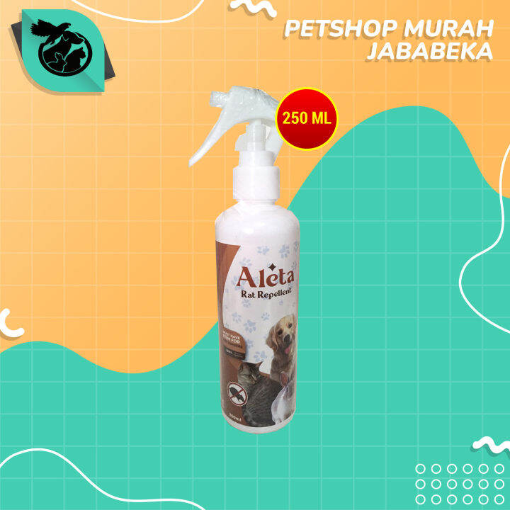 Aleta Rat Repllent Spray Cairan Pengusir Racun Tikus Semprot 250 ML ...
