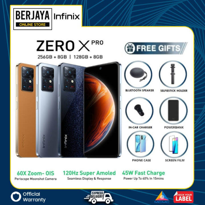 Infinix Zero X PRO (8GB+128GB / 8GB+256GB) 6.67"AMOLED 120Hz Super Fluid Display l 108MP OIS ...