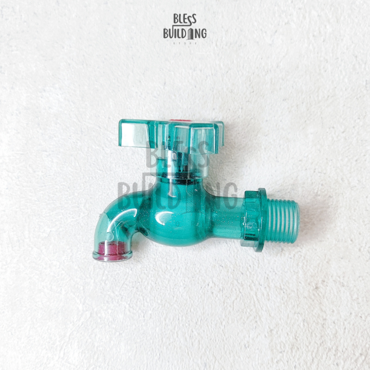 kran PVC transparan 1/2 inchi keran air 1/2 inchi baling tembok | Lazada Indonesia