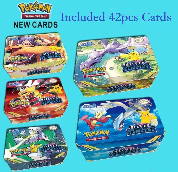 42Pcs/set Pokemon Cards Pokemon Trading Card Game DEP Sun & Moon Cards ...