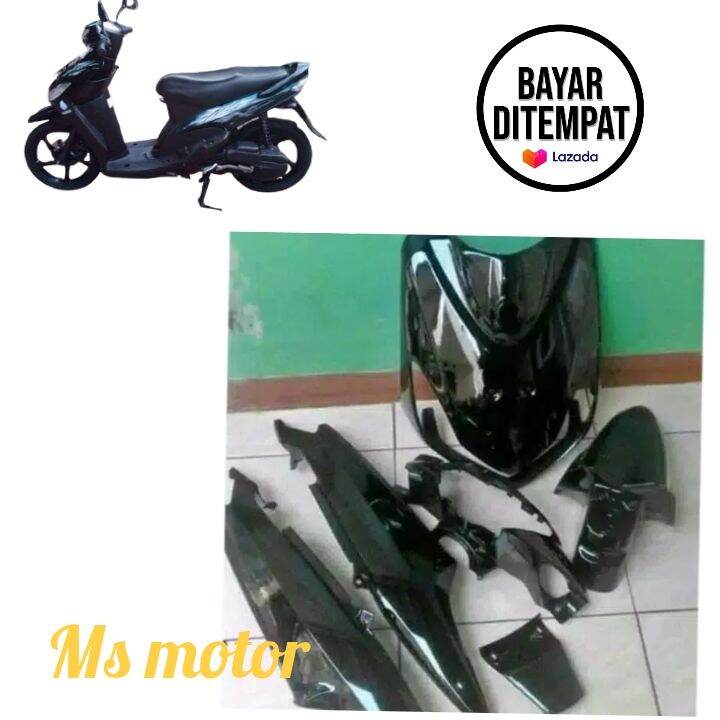 body halus yamaha mio smile 2008-2012,warna hitam | Lazada Indonesia