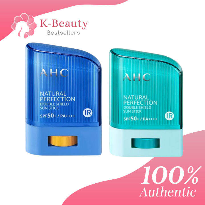 AHC Natural Perfection Double Shield Sun Stick Sunscreen SPF 50+ / PA ...