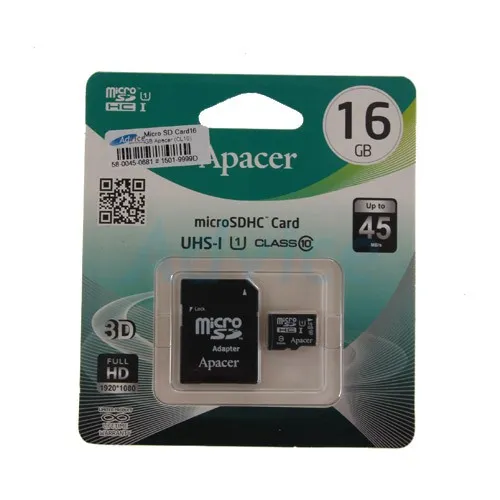 Micro SD Card 16GB Apacer (CL10) | Lazada.co.th