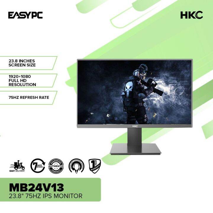 EasyPC | HKC MB24V13 23.8 Inch 75Hz IPS Monitor For Computer | Lazada PH