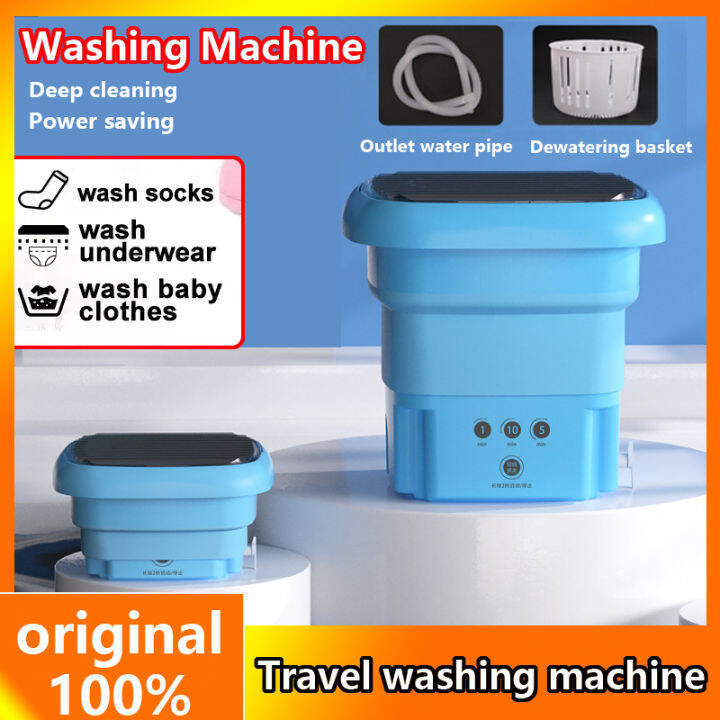 Travel Washing Machine fully automatic Dehydrator 4.5L Deep cleaning ...