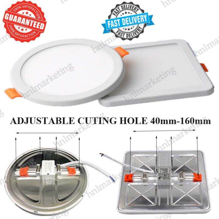 ADJUSTABLE 3 4 5 6 INCHES LED DOWNLIGHT CEILING CONCEAL | Lazada