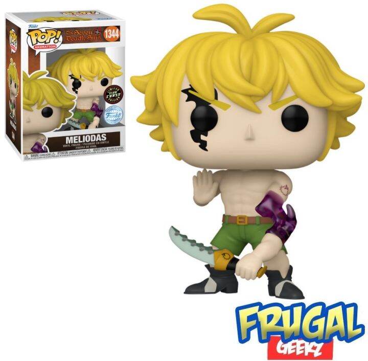 Funko Pop! Animation: The Seven Deadly Sins - Meliodas GITD SE Vinyl ...