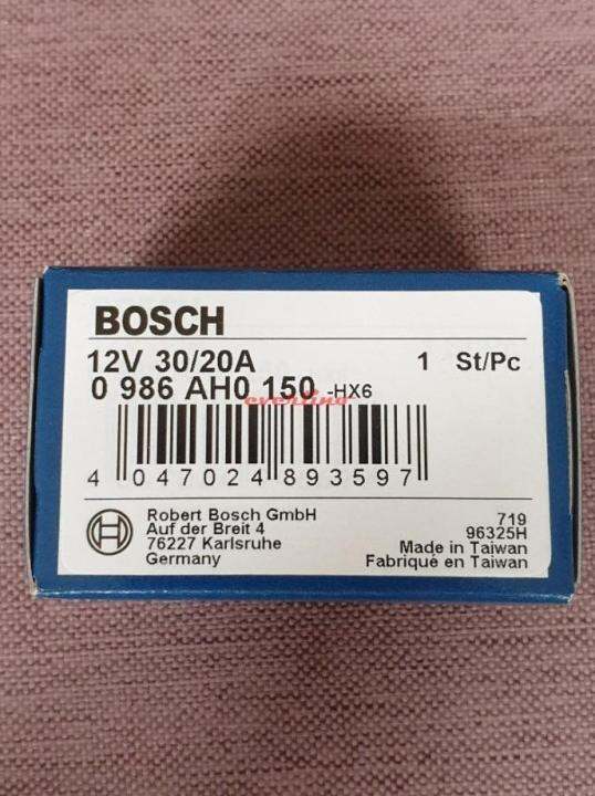 READY berkah Relay BOSCH 0 986 AH0 150 12V 12 V Volt 30/20A kaki 5 pin ...