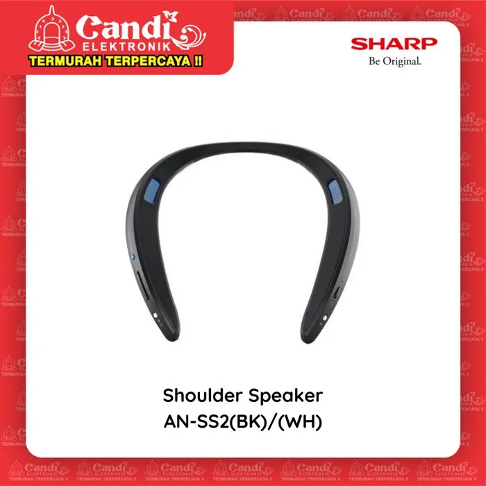 SHARP HEADSET AN-SS2-BK Shoulder Speaker AN-SS2 - Hitam | Lazada Indonesia