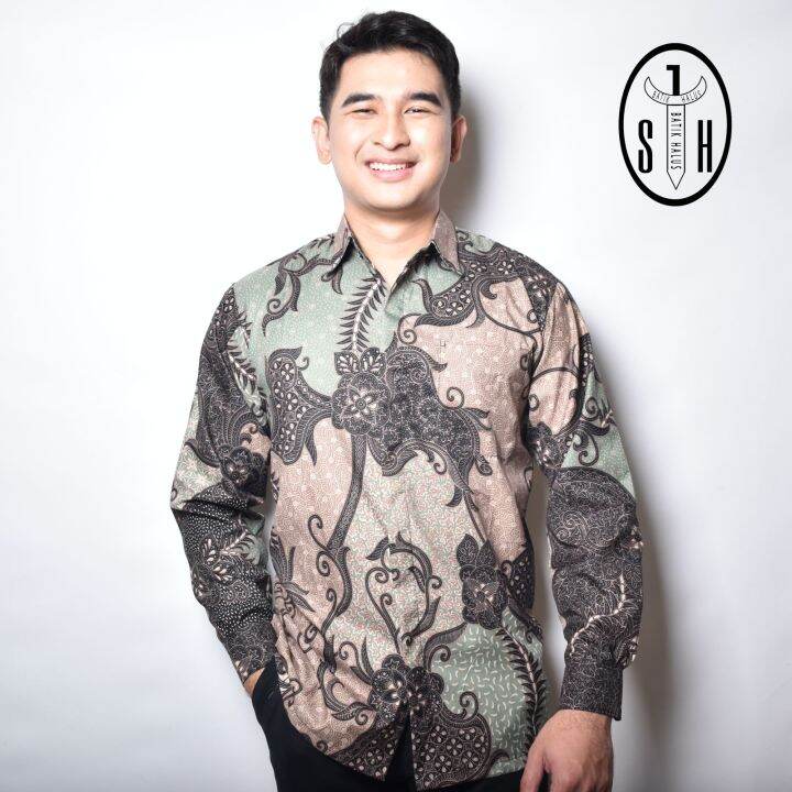 SULTAN HADI / BAJU BATIK / BATIK LENGAN PANJANG / MODEL BAJU BATIK ...