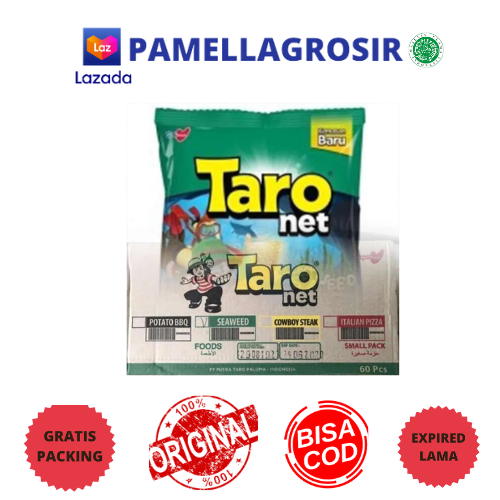 Ciki TARO NET Snack 9gr Kemasan 1 Dus isi 60 Bungkus | Lazada Indonesia