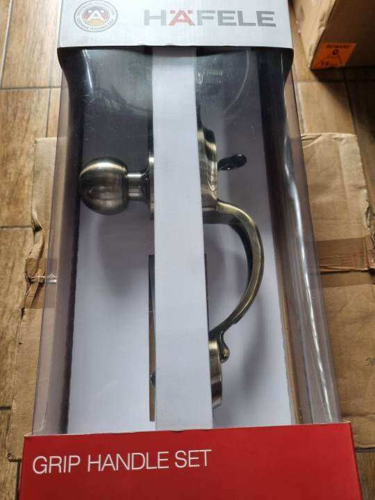 Hafele Main Door Lock (Antique Brass) | Lazada PH