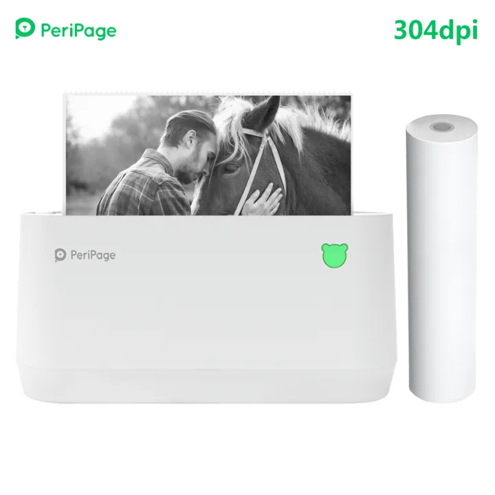 PeriPage A9s MAX Mini Portable Photo Mobile Printer 304dpi BT Wireless ...
