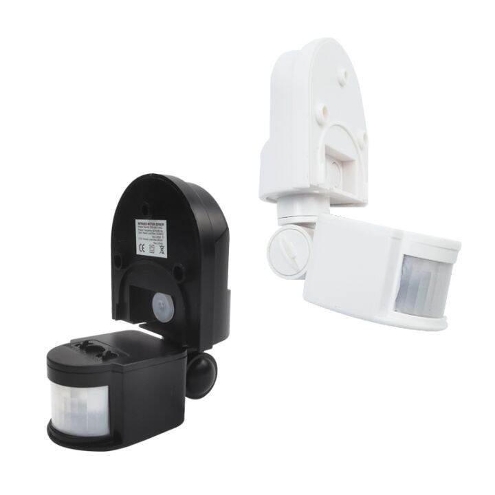 AC 110V 220V Pir Motion Sensor Detector 180 degree Rotating adjustable ...