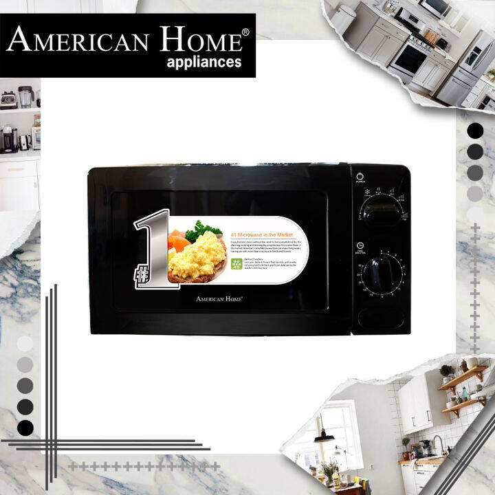American Home AMW-22 BLACK Microwave Oven 20l | Lazada PH