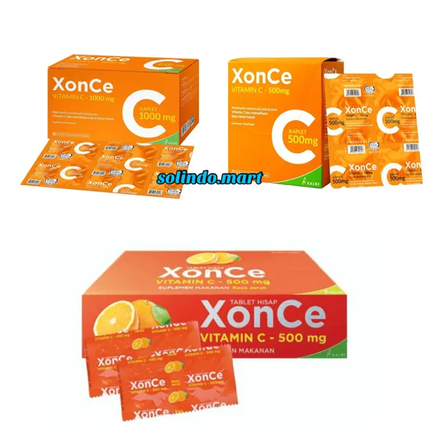 XONCE Hisap , Kaplet | Vitamin C | Daya Tahan Tubuh | Lazada Indonesia