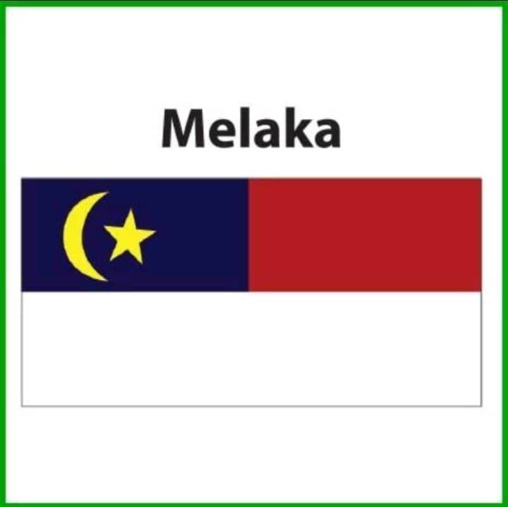 Melaka Flag 3x6ft, Bendera Melaka 3x6ft, Polymesh | Lazada
