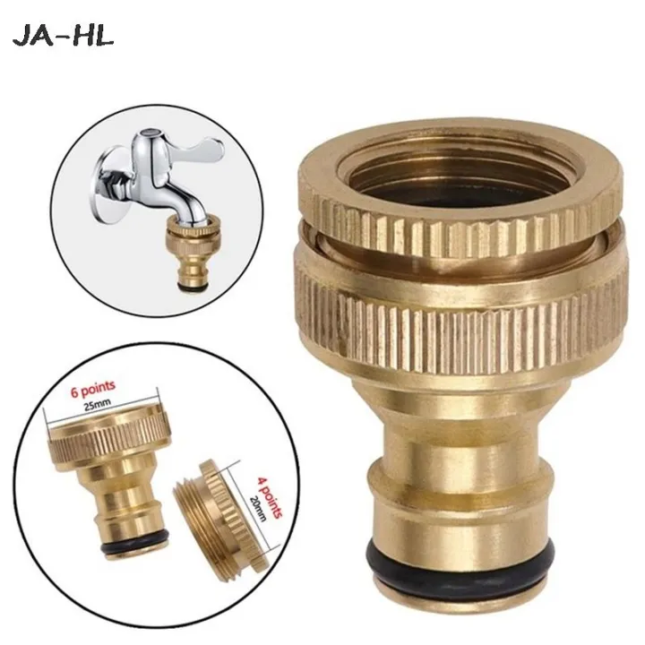 High Quality Outside Tap Connector Brass 3/4 amp; 1/2 Brass Adaptor ...