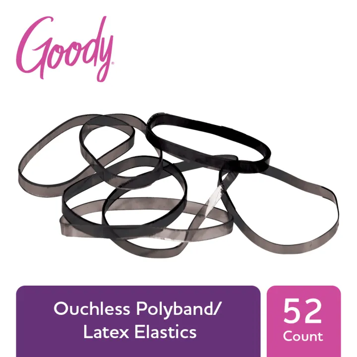 Goody Ouchless Polyband/Latex Hair Elastics, 52ct | Lazada PH