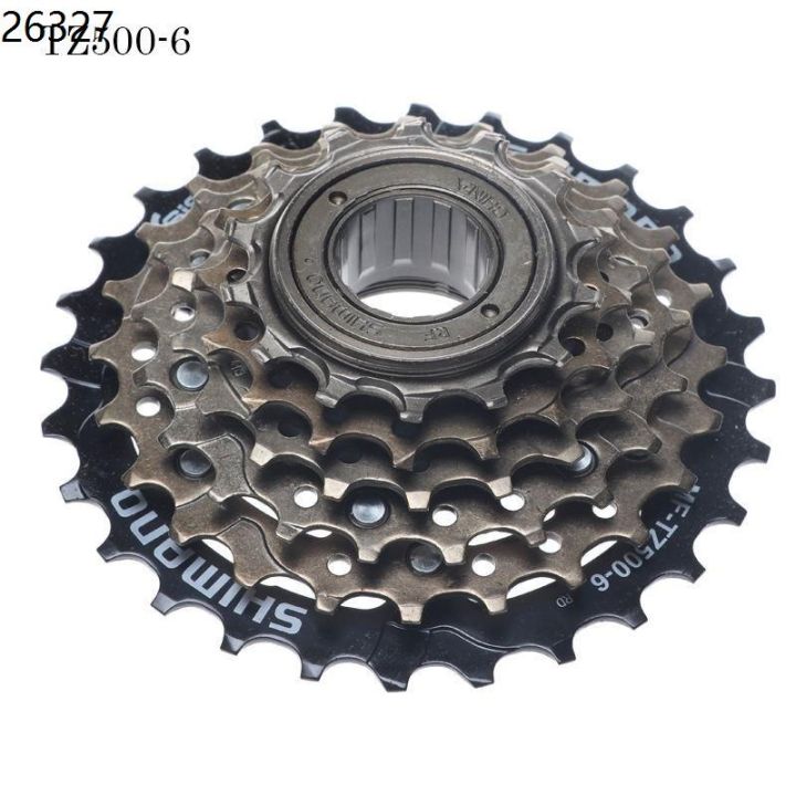 [cog 8 speed]thread type sprocket Shimano MF-TZ500 MTB Cassette Cogs 6 ...