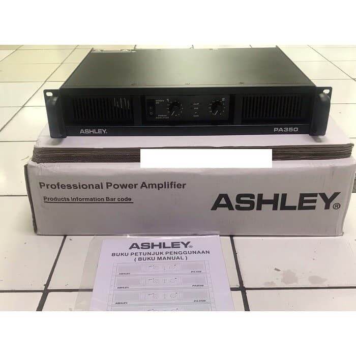 POWER AMPLIFIER ASHLEY PA350/PA 350 NEW | Lazada Indonesia
