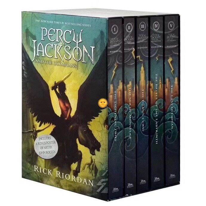 กล่องแตก ลดราคา!!! Percy Jackson 5 Books in Set: หนังสือภาษาอังกฤษ ...