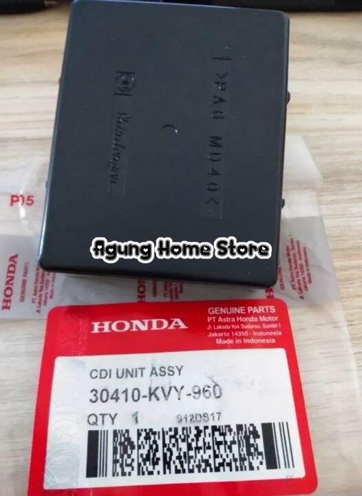 CDI ECU ORIGINAL UNIT MOTOR HONDA BEAT, SCOOPY, SPACY OLD KVY | Lazada ...