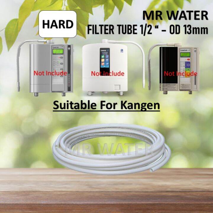 Tube White Hose OD 13mm (1/2") Suitable for All Kangen Alkaline Ionizer ...