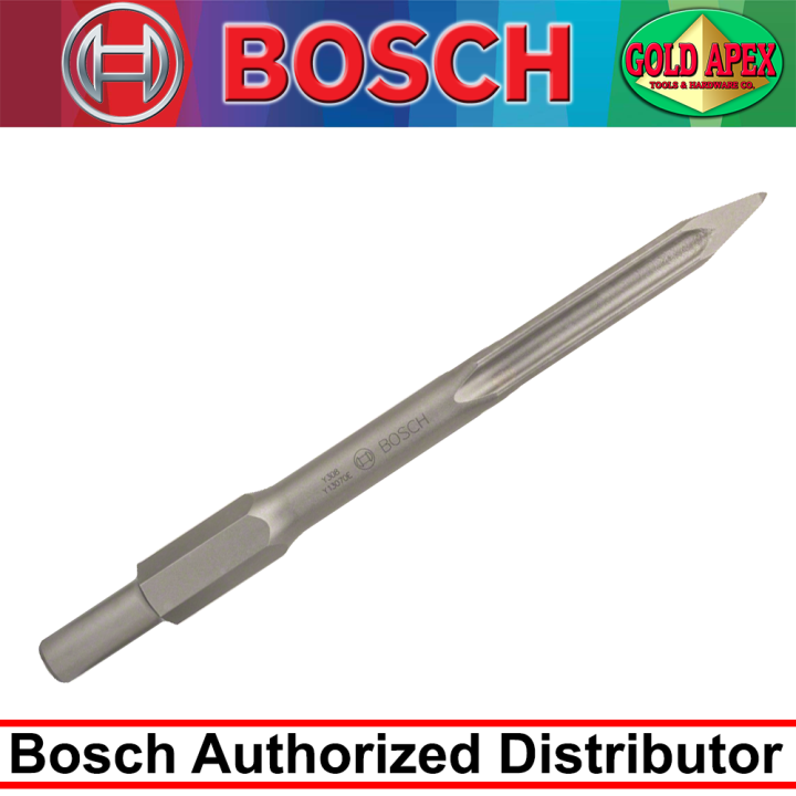 Bosch 2608690111 30x400mm HEX Pointed Chisel (Star Point) | Lazada PH