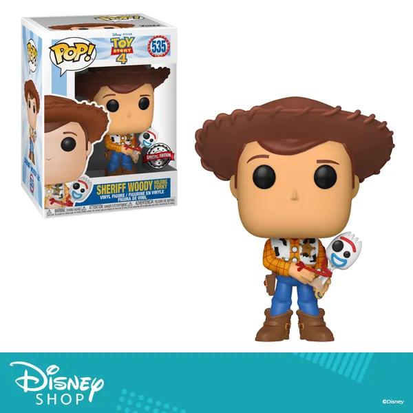 Funko Disney Toy Story 4 Special Edition Sheriff Woody Vinyl Figure