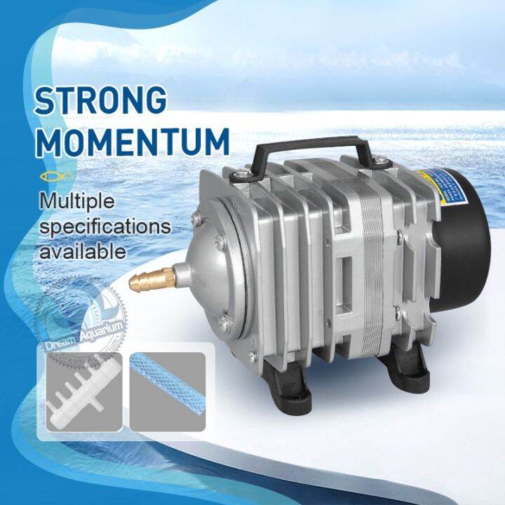 Resun 18W 25W 35W Aquarium Air Pump (6 Outlets) Electromagnetic Air ...