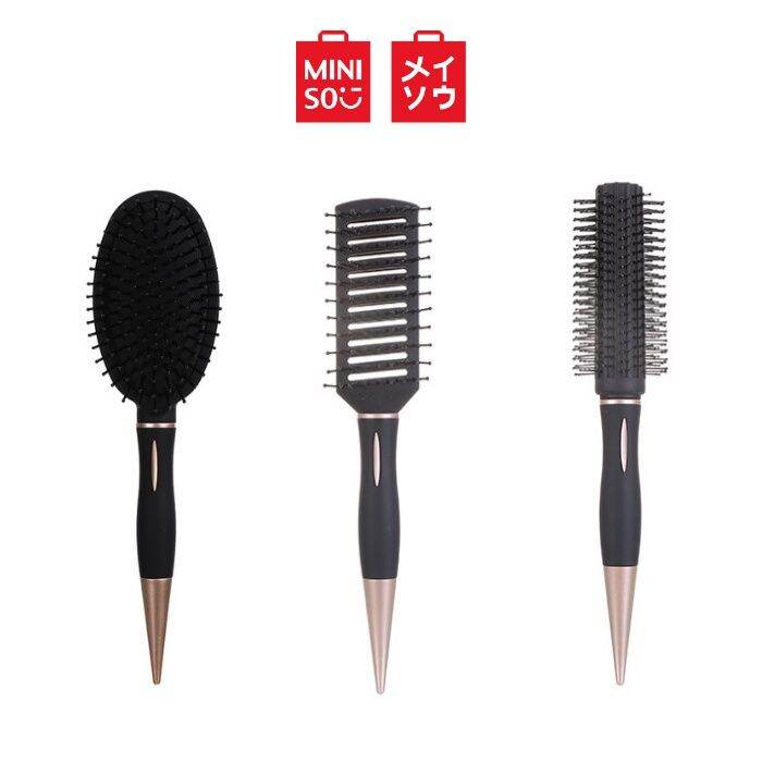 Miniso Deluxe Hair Brush Cushion Hair Brush Round Hair Brush | Lazada PH