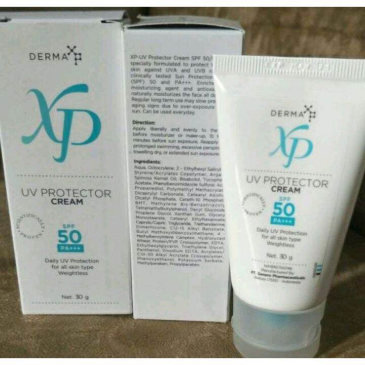 derma xp UV protector cream spf 50 / spf 30 | Lazada Indonesia