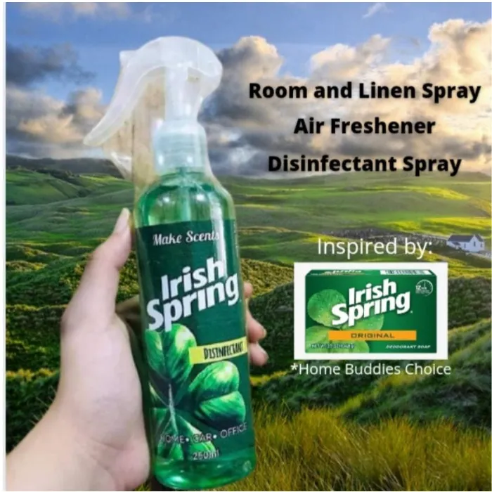 Naturals Room & Linen / Fabric Spray IRISH scent (Irish Spring Inspired ...