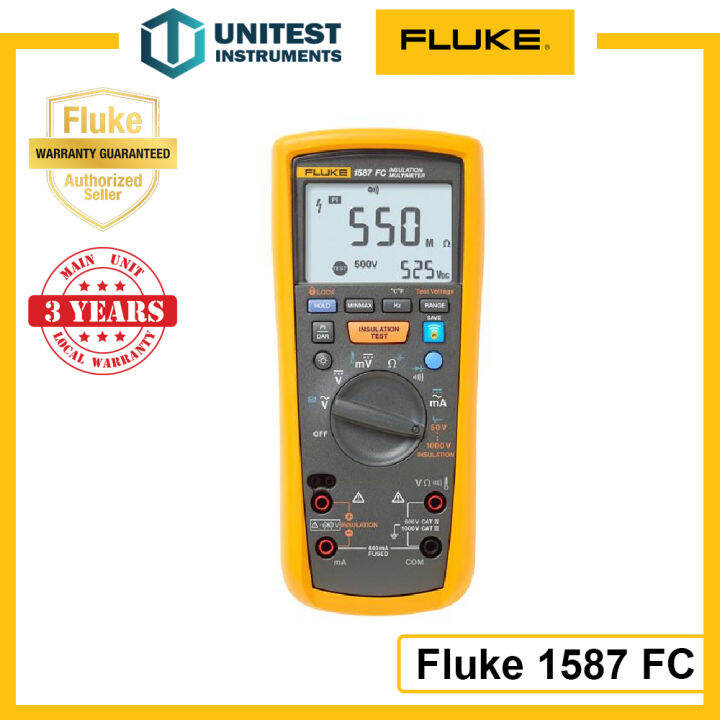 Fluke 1587 FC Insulation Multimeter | Lazada Singapore