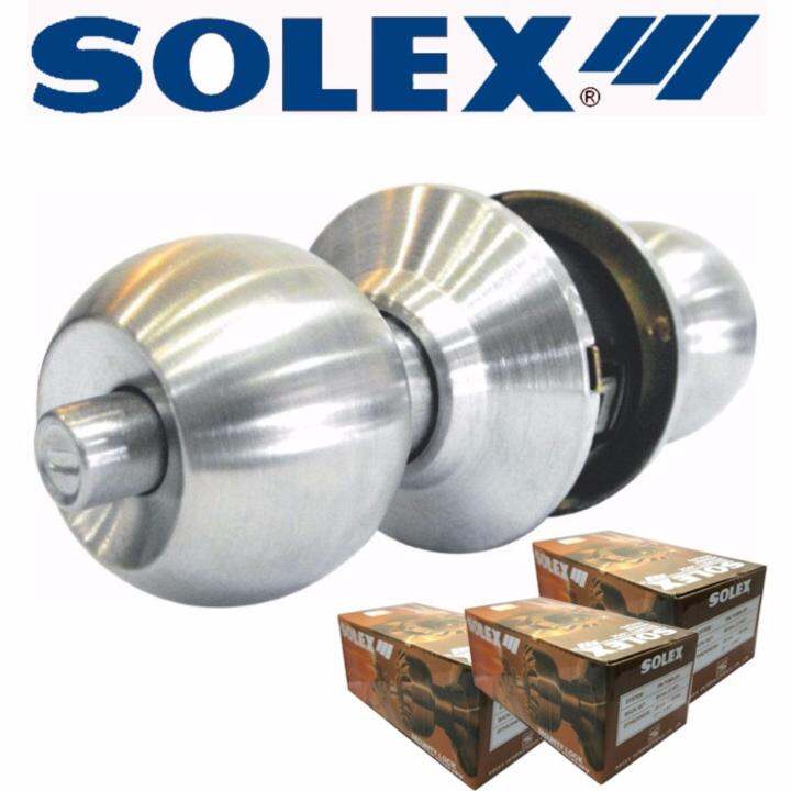 Solex Cylindrical Door Knob Lock 500SS | Lazada