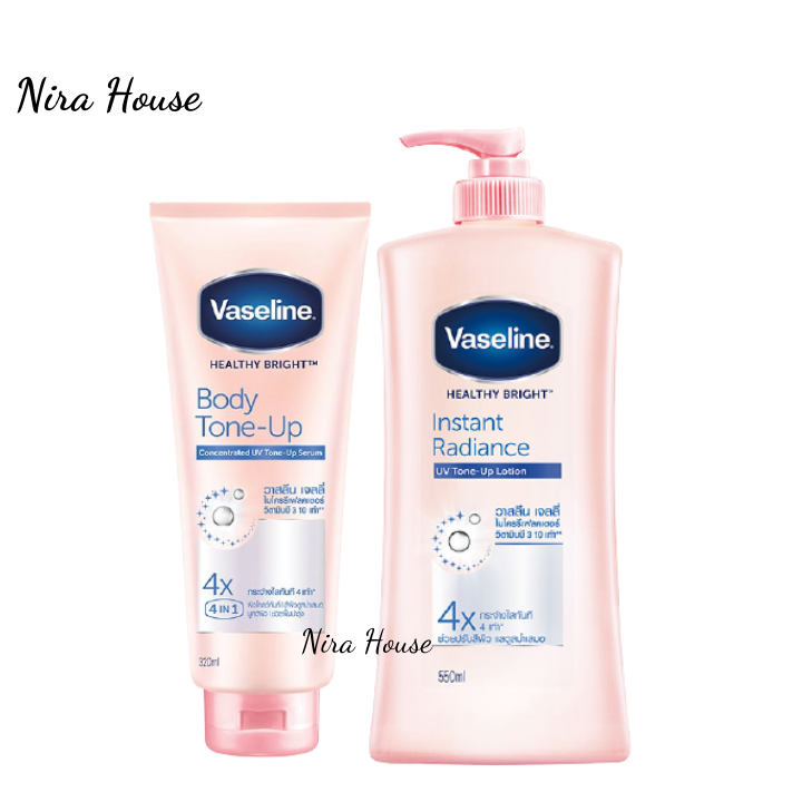 (Mẫu mới, nhiều size)Sữa dưỡng thể Vaseline 4x 320ml Thái Lan dưỡng trắng da bật tone | Lazada.vn
