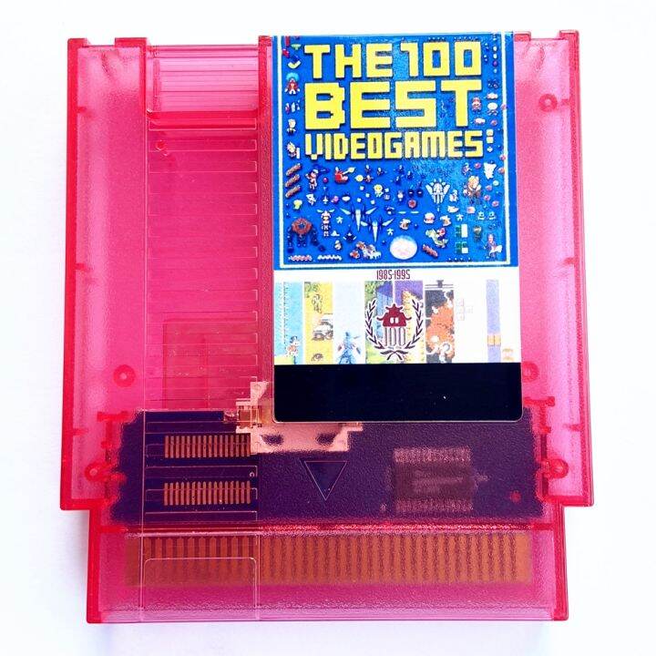 ﹍⊙ The 100 Best Video Games Of All Time! 72Pins For PAL NTSC Nes Retro ...