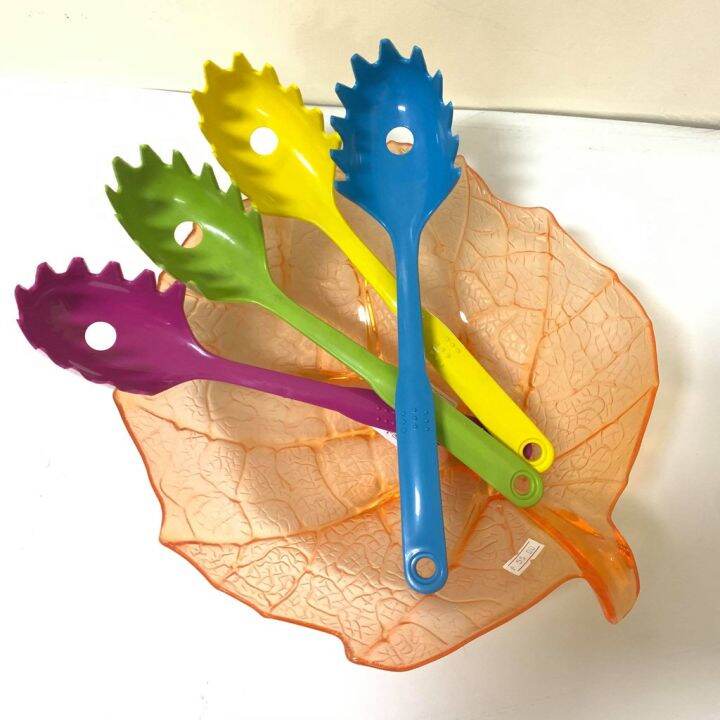 Plastic Pasta Serving Scoop spaghetti pasta noodles server spoon ...
