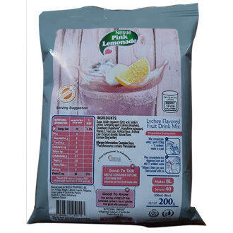 Nestle Pink Lemonade Powder Drink 200g | Lazada PH
