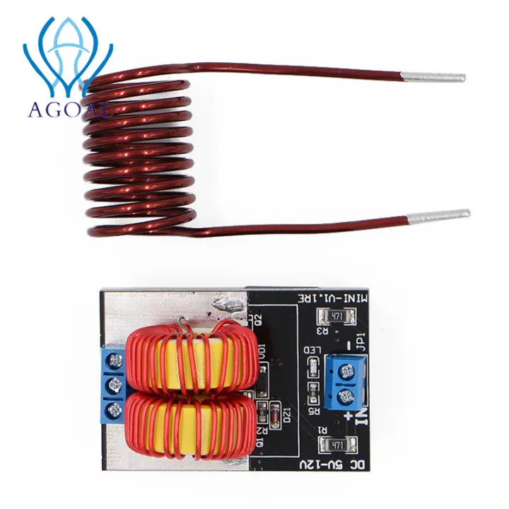 【Fast Send】 12V 120W Mini ZVS Induction Heating Board Flyback Driver Broad Heater DIY Cooker+ ...