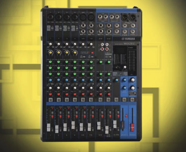 Yamaha MG12XU 12-channel mixer small stage sound console mixer (tested ...