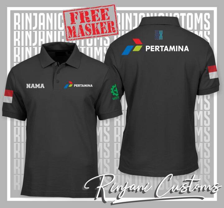 KAOS POLO PERTAMINA GRATIS NAMA DAN MASKER - BAJU KERAH PERTAMINA ... KAOS POLO PERTAMINA GRATIS NAMA DAN MASKER - BAJU KERAH PERTAMINA ...