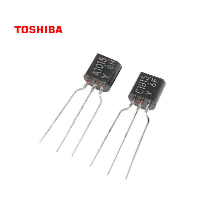 2Pair of original Toshiba C1815-Y A1015-Y Audio Transistor 2SC1815-Y ...