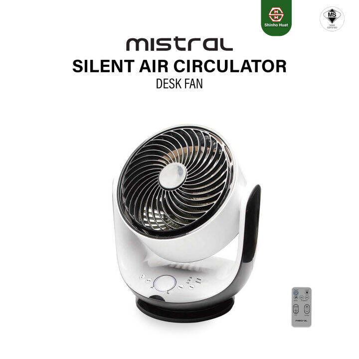 Mistral MTFD5070 Silent DC Motor Air Circulator Fan / Table Fan ...