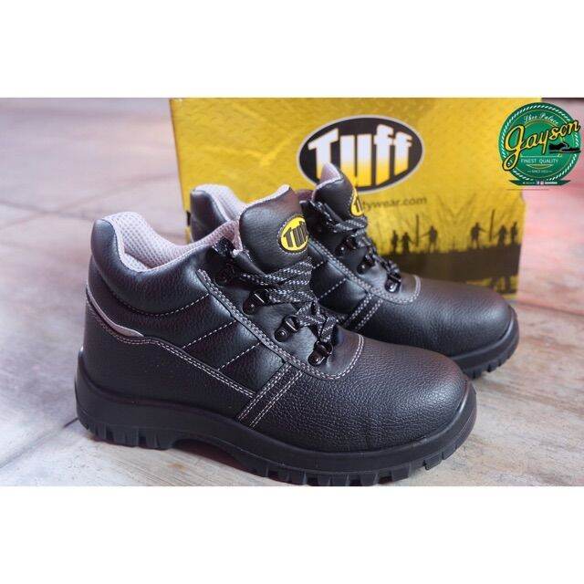 TUFF Safety Shoes Mid Cut Steel Toe Duty Work Shoes TS601 | Lazada PH