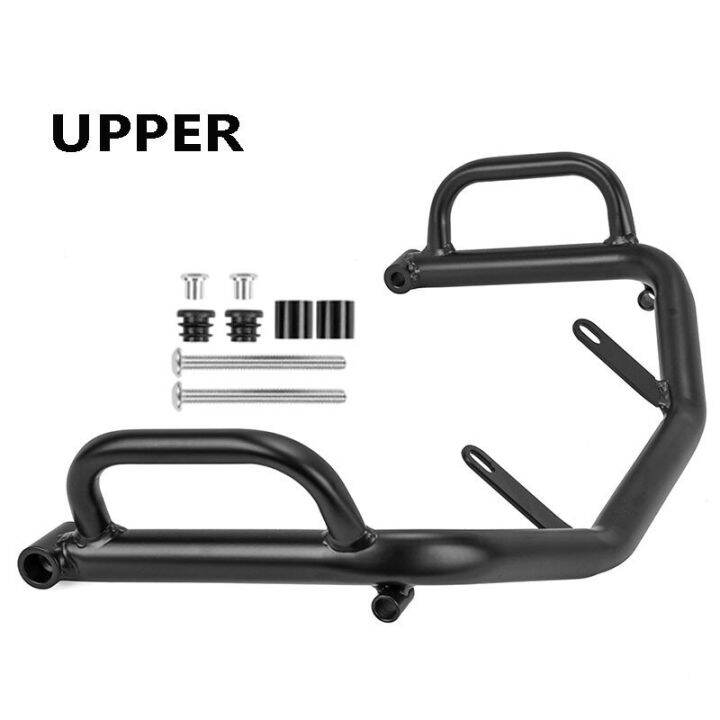Motorcycle Engine Guard Crash Bar Bars Fairing Frame Protector Upper LOWER Bumper For Honda ...