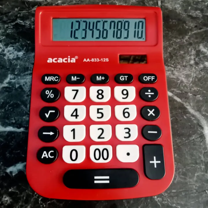 CALCULATOR ( ACACIA) 12 digits electronic calculator | Lazada PH