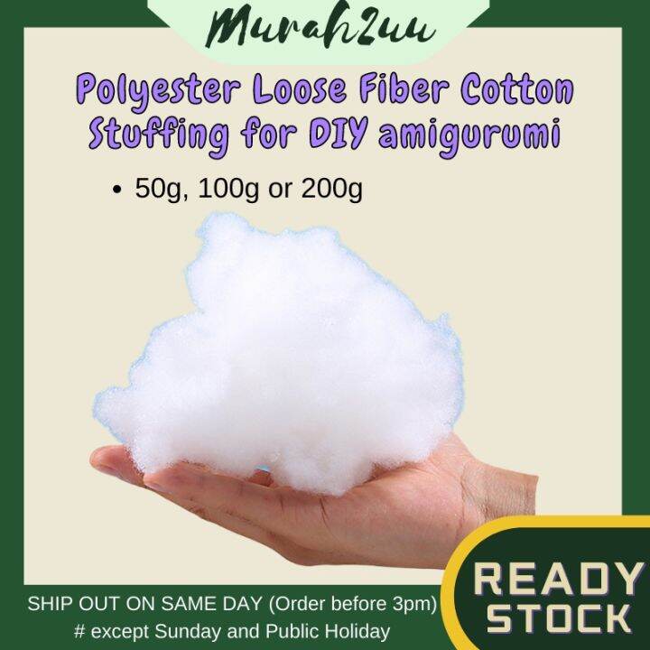 Polyester Loose Fiber Cotton Stuffing for DIY doll | Lazada